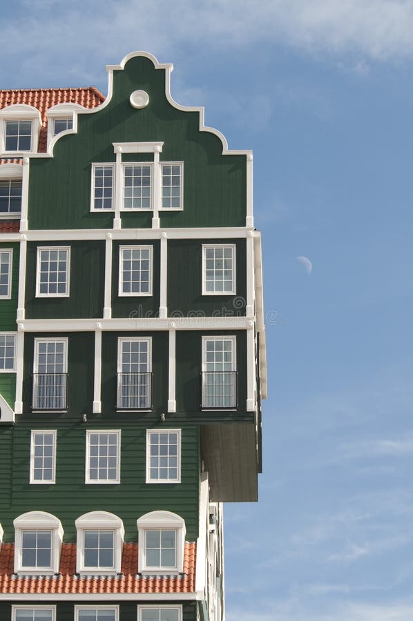 Modern and Traditional Dutch Architecture Stock Photo - Image of ...