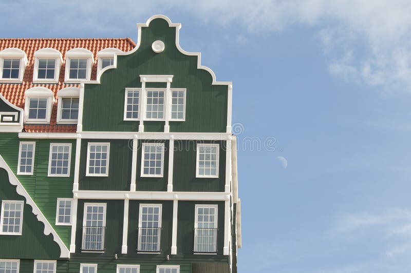 Modern and Traditional Dutch Architecture Stock Photo - Image of ...