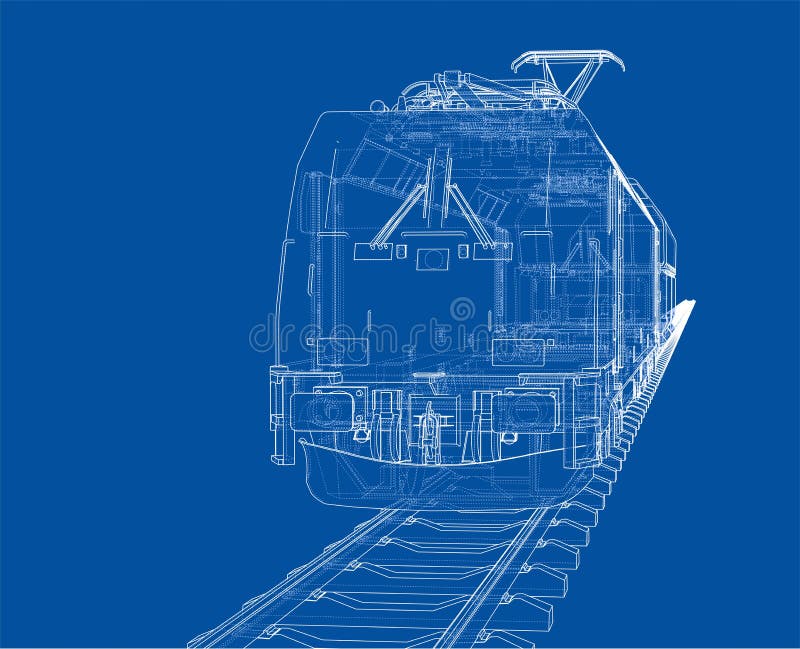 Sketch Modern Train Stock Illustrations – 1,091 Sketch Modern Train ...