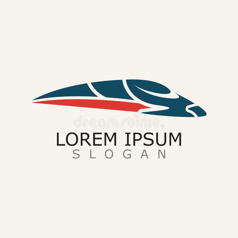 Modern Train Logo Image Design Transport Railway Icon Template Stock ...