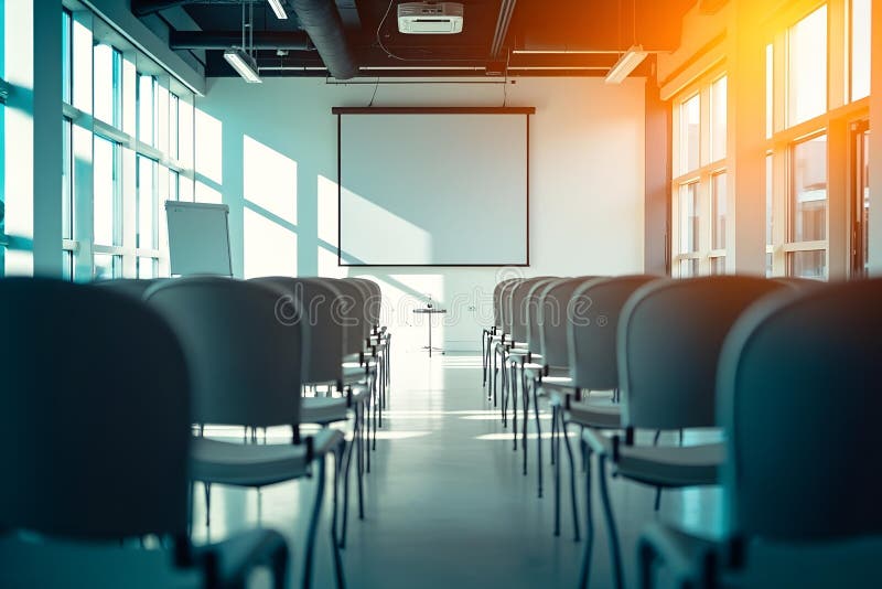 Modern Training Facility Prepared for Professional Development Sessions ...