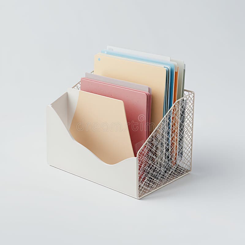 Acrylic Desktop File Organizer Stock Illustrations – 10 Acrylic Desktop ...