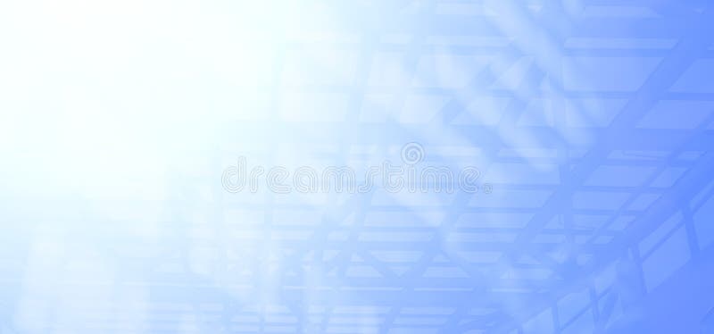 Modern Translucent Building Structures in Blue Tones. Background 1 ...