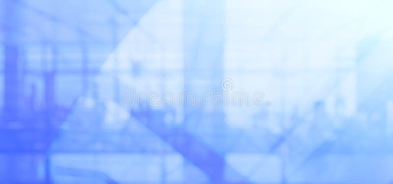 Modern Translucent Building Structures in Blue Tones. Background 7 ...