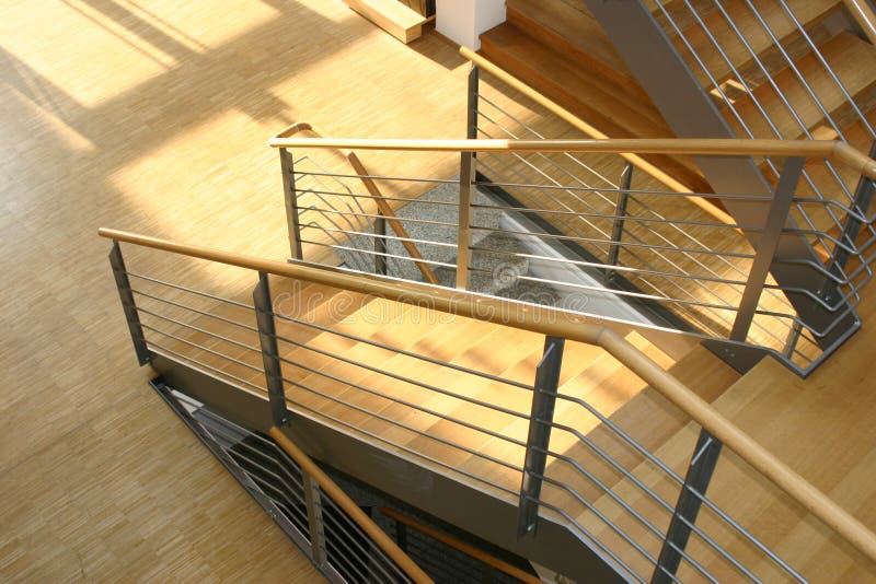Modern trappa fotografering för bildbyråer. Bild av fjärdedel - 171607