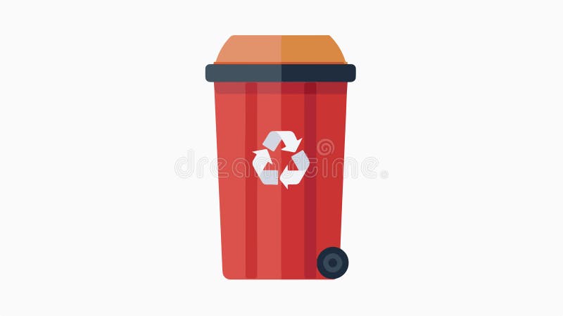 Modern Trash Bin Icon for Basic Web Design Projects and UI Elements Stock Illustration ...