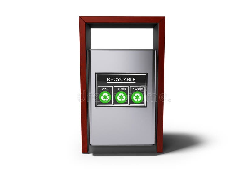 Modern Trash Can Service Logo. Stock Vector - Illustration of concept ...