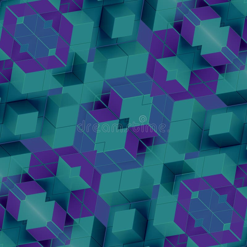 Modern Trendy Geometric Background with Composition of Rectangular ...
