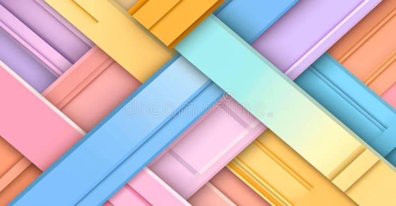 Modern Trendy Line Design with Color Gradient Backgrounds, Abstract ...