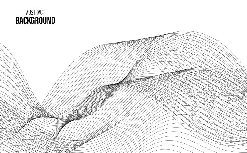 Modern Trendy Minimalistic Linear Background, Wallpaper. Elements of an ...