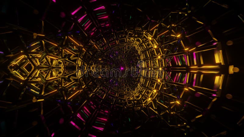 Continuous Seamless Loop of Trippy Sci-fi Psychedelic Hypnotic Visuals ...
