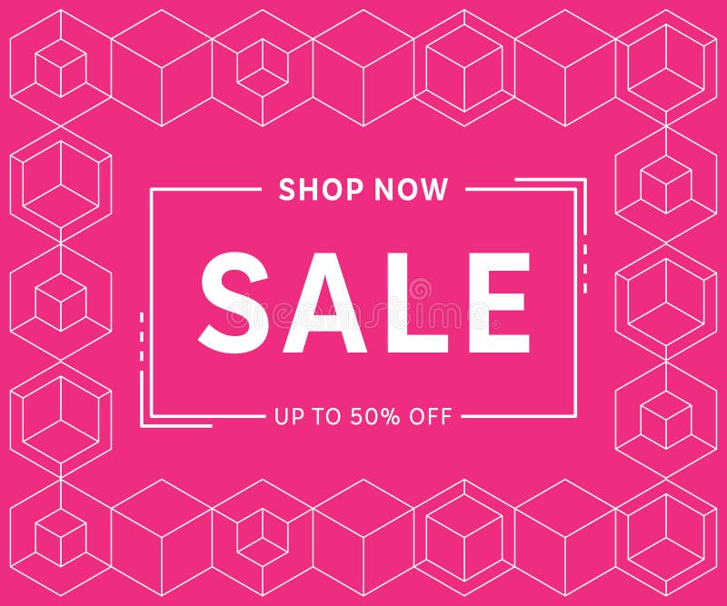 Modern Trendy Vector Sale Banner Template Design Stock Vector ...