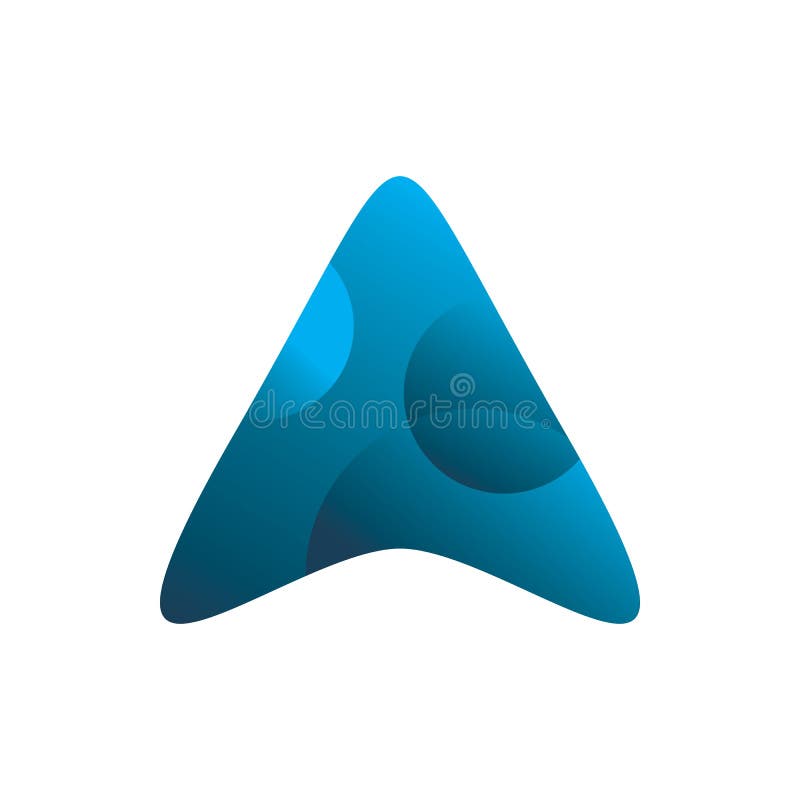Triangle Arrow Abstract Logo Design Stock Illustration - Illustration ...
