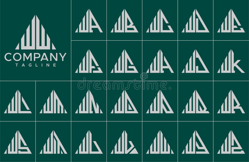 Set of Initial Letter WL Logo Template Design Stock Vector ... Set of Initial Letter WL Logo Template Design Stock Vector ...