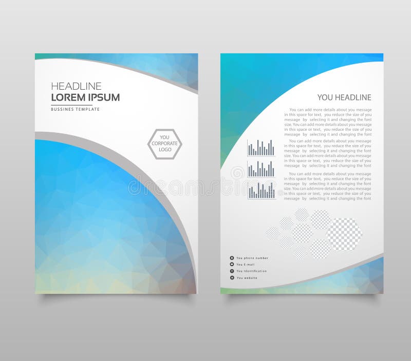 Blue Black Triangle Business Roll Up Banner Flat Design Template ...