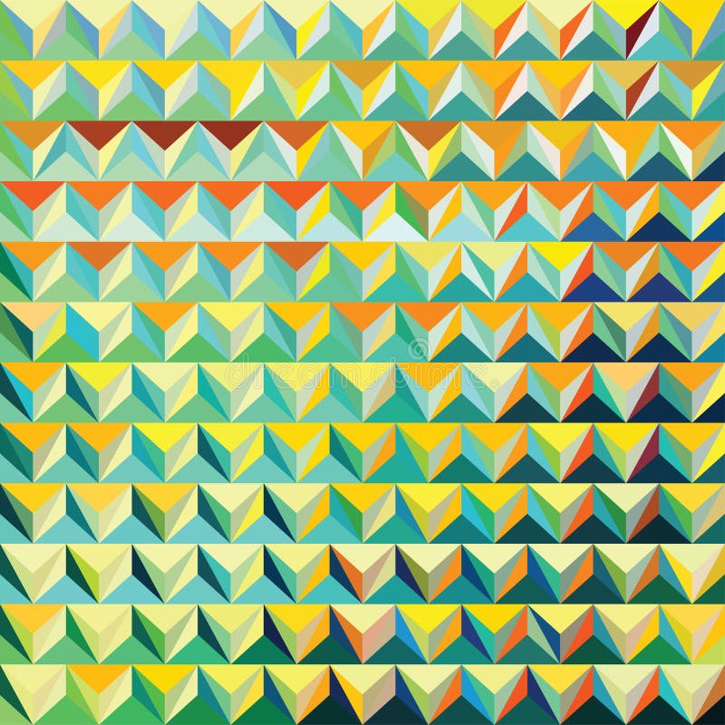 Modern triangular pattern stock illustration. Illustration of banner ...