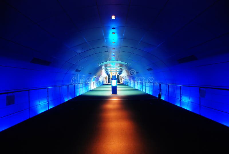 Modern tunnel architecture stock photo. Image of inside - 25077030