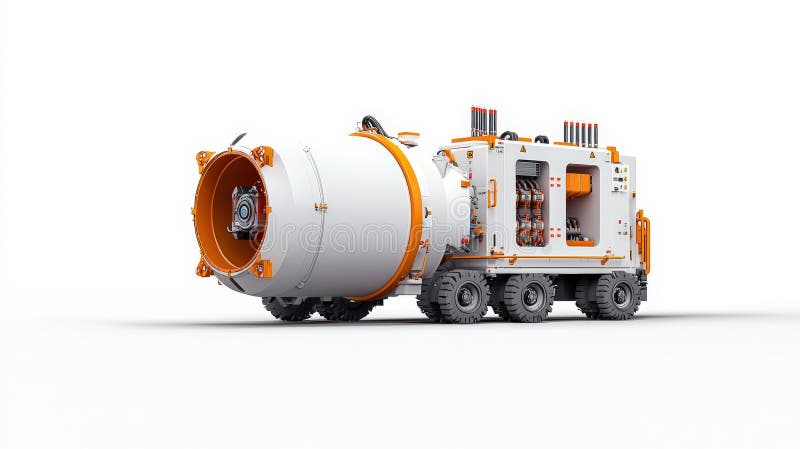 A Modern Tunnel Boring Machine Designed for Efficient Underground ...