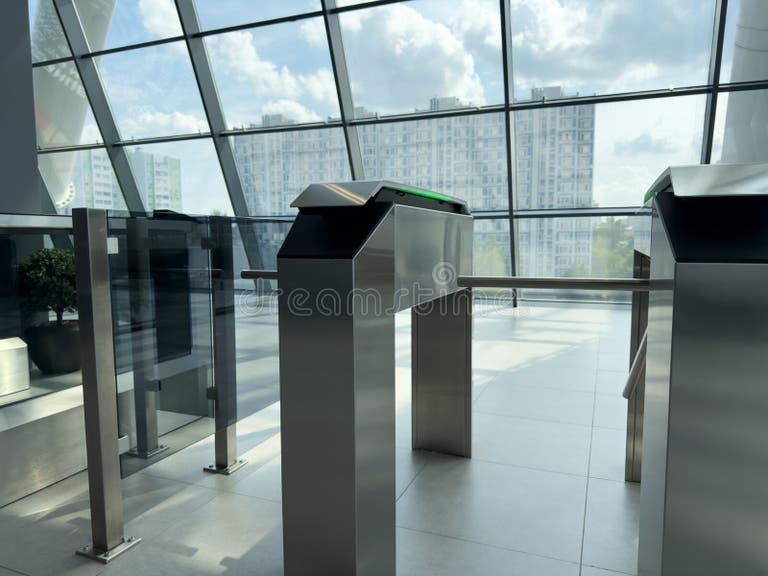 666 Modern Access Control Turnstile Stock Photos - Free & Royalty-Free ...