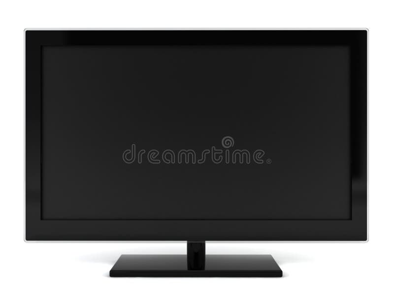 Modern tv stock illustration. Illustration of home, hdtv - 38098868