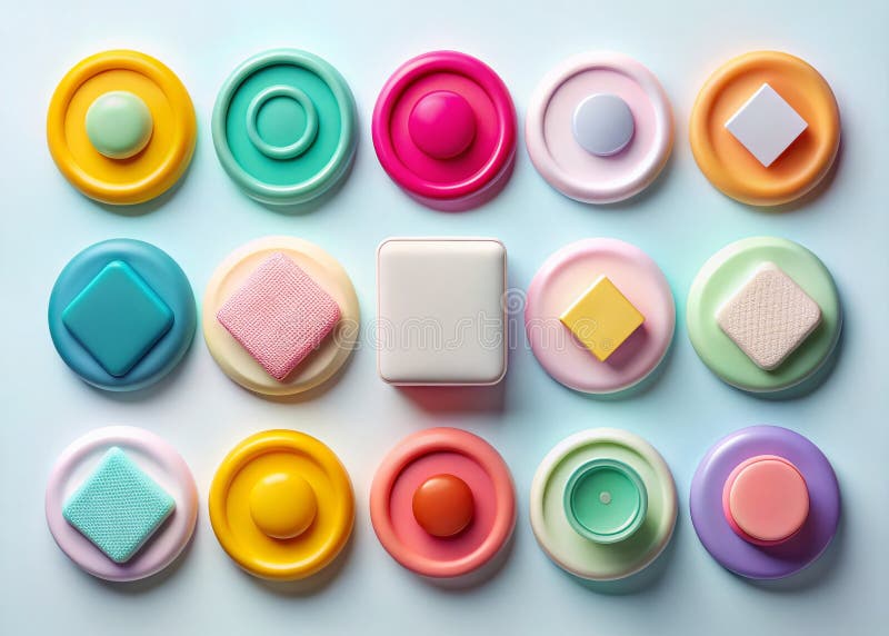 Modern UI Design Elements Exploring the Tactile Appeal of Neumorphic ...