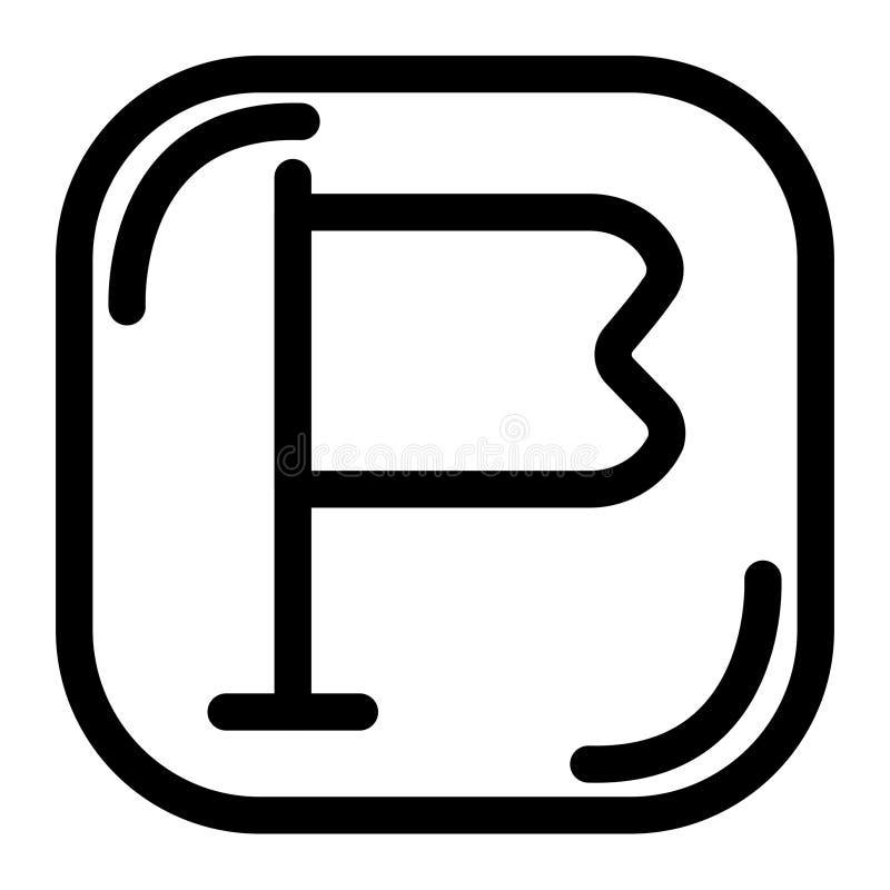 Modern UI UX - Clean Goal or Target Icon Stock Vector - Illustration of ...