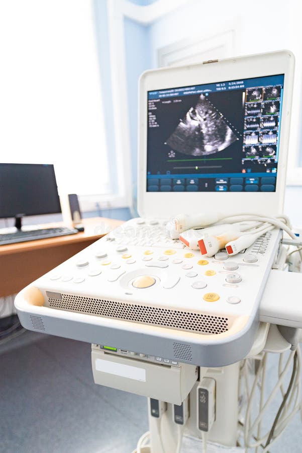Modern ultrasound machine stock image. Image of diagnostic - 72662465