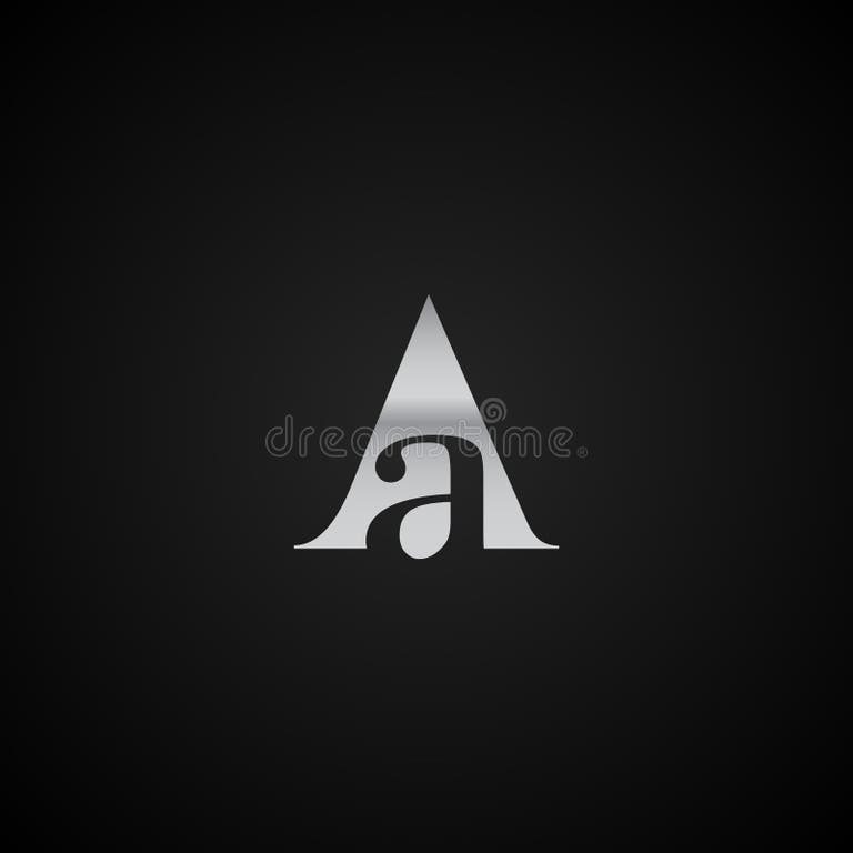 Modern Unique AA Initial Letter Elegant Logo Template Vector Creative ...