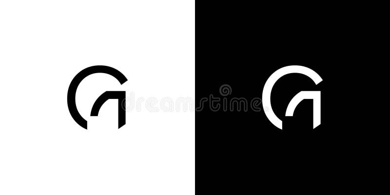 Unique and Modern and G Logo Design Stock Vector - Illustration of ...