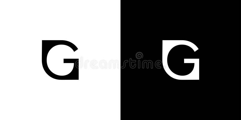 Modern and Unique G Logo Design Stock Vector - Illustration of brand ...