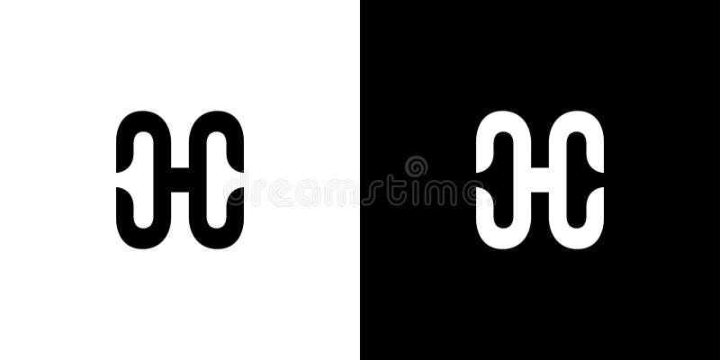 Modern and Unique H Logo Design Stock Vector - Illustration of concept ...