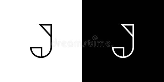 Modern and Unique J Logo Design Stock Vector - Illustration of concept ...