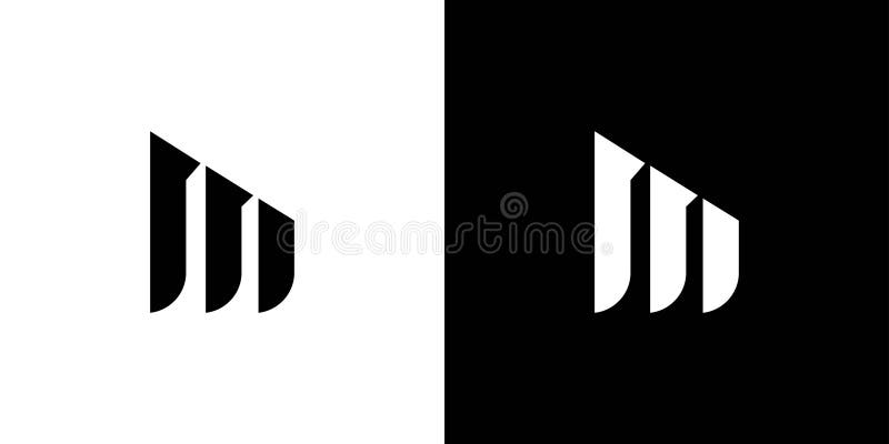 Modern and Unique M Logo Design Stock Vector - Illustration of alphabet ...