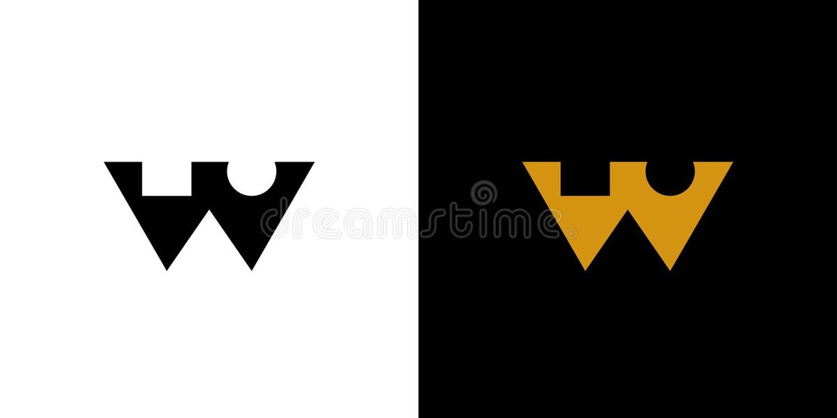 W Logo Modern Stock Illustrations – 21,109 W Logo Modern Stock ...