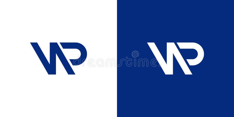 Modern and Unique NP Logo Design Stock Vector - Illustration of logo ...