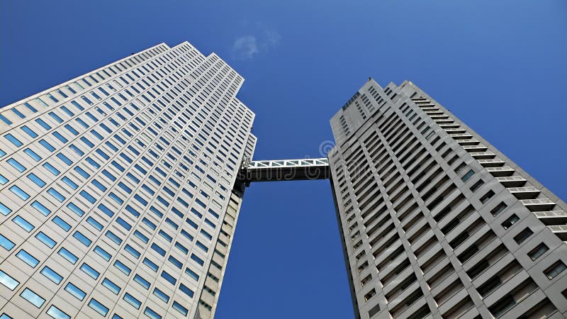 Modern up-stair building stock image. Image of edge, stair - 1235001
