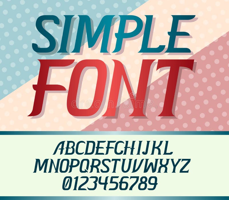 Modern uppercase font stock vector. Illustration of drawn - 111799869