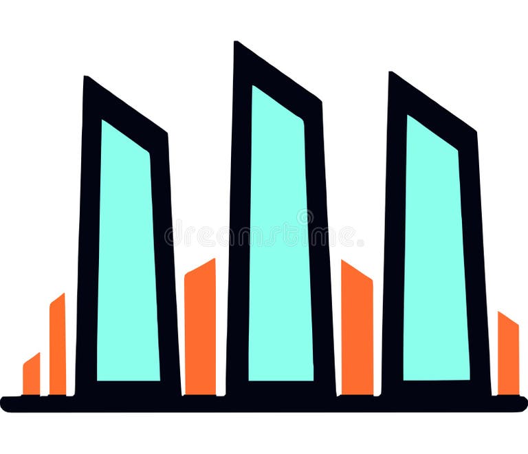 Modern Urban Architecture Building Design Shapes Stock Photo - Image of ...