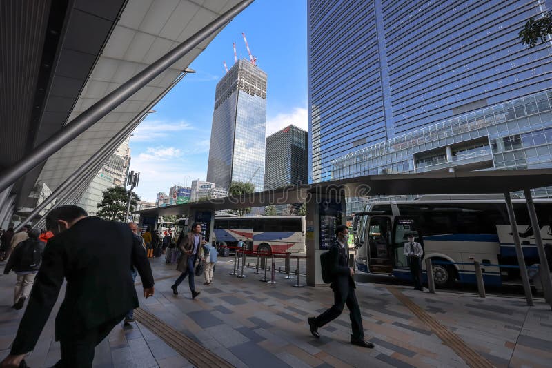 Modern Urban Architecture, Tokyo Station Expressway Bus Terminal Dec 5 ...