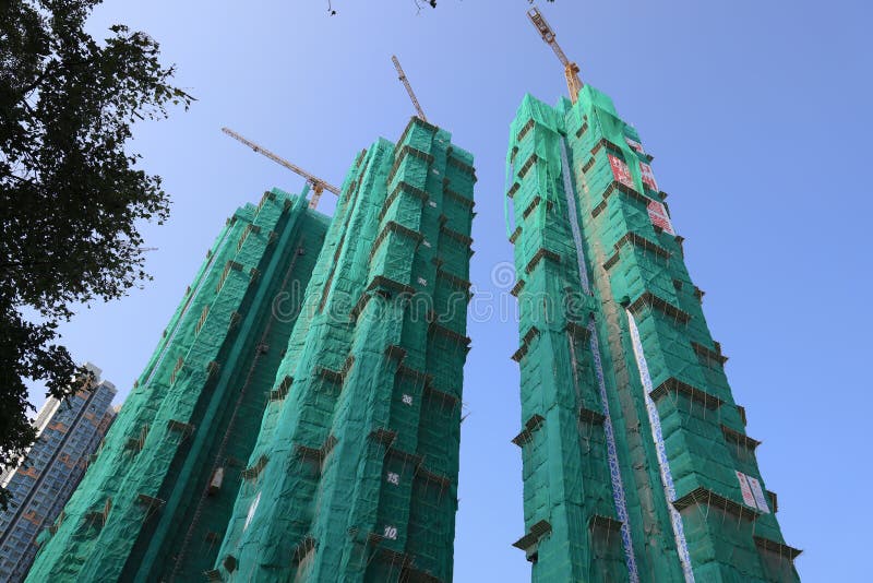 A Modern Urban Building Under Construction Hk 2 Oct 2021 Editorial ...