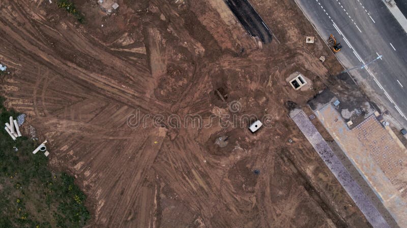 Modern Urban Development. Construction Site with Multi-storey Buildings ...