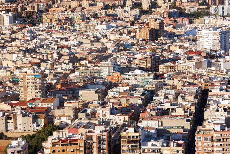 Modern Urban Development in a Spanish City Stock Photo - Image of ...