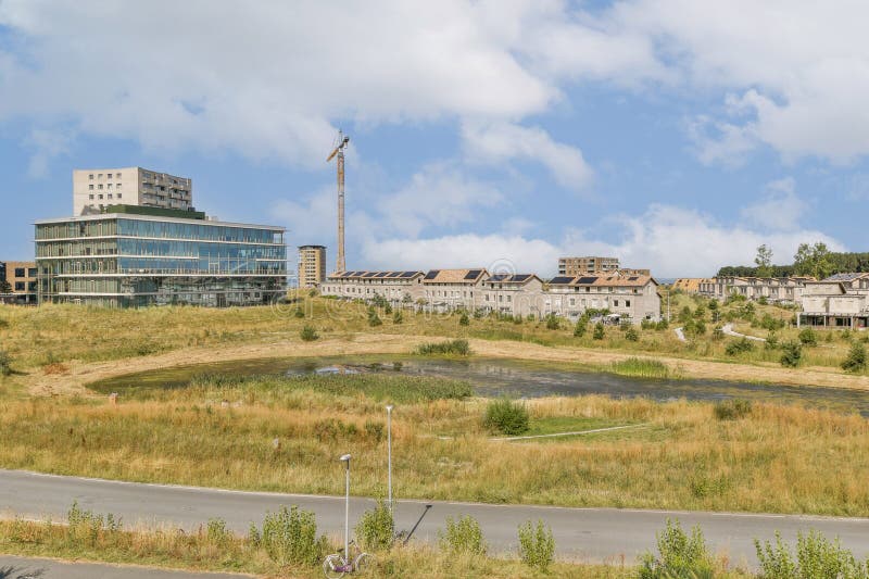 Modern Urban Landscape Development Stock Image - Image of vibrant ...