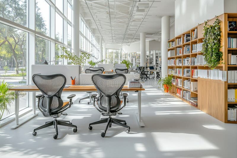 Modern Urban Office Design Bright Workspaces for Enhanced Professional ...