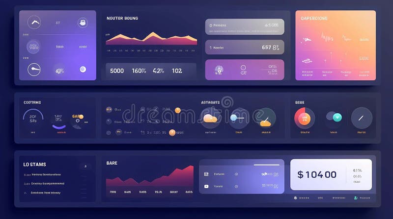 Modern User Interface Kit for Ui and Ux Design, Generative AI ...