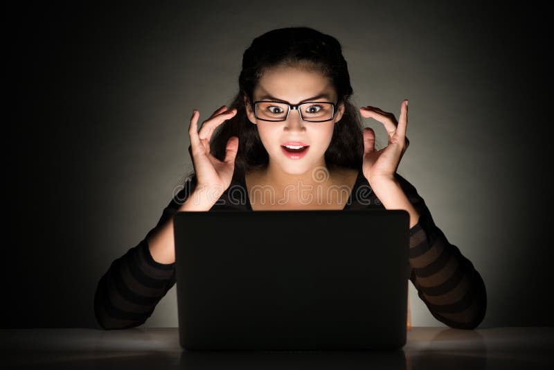 Modern user stock image. Image of eyeglasses, lovely - 35960439