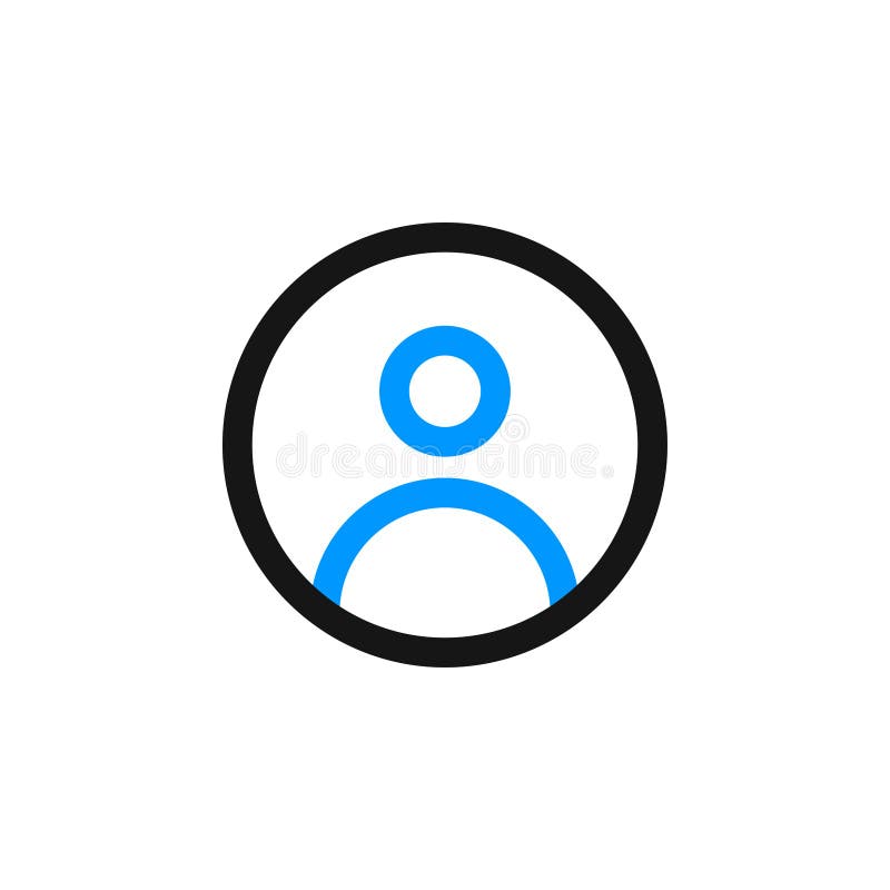 Modern User People Icon Vector Stock Vector - Illustration of symbol ...