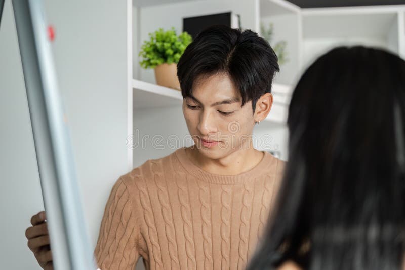 Modern UX UI Design in Business Environment with Digital Interface and ...