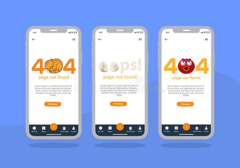 Mobile UI. stock vector. Illustration of application - 44362260