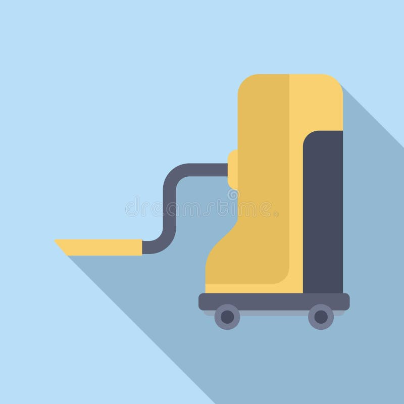 Modern Vacuum Cleaner Cleaning Dust with Long Nozzle Stock Vector ...